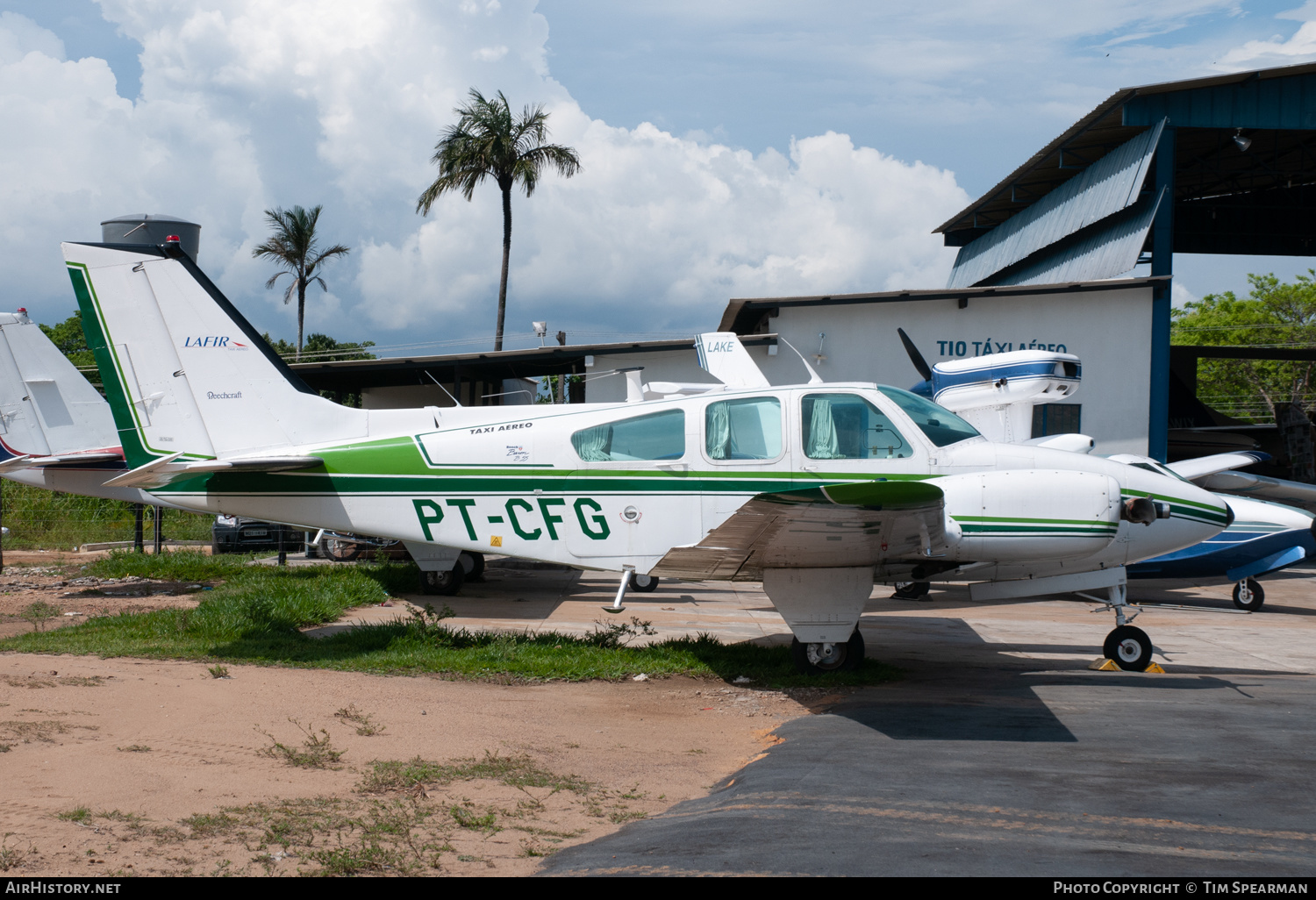 Aircraft Photo of PT-CFG | Beech 95-B55 Baron | Lafir Taxi Aereo | AirHistory.net #559026