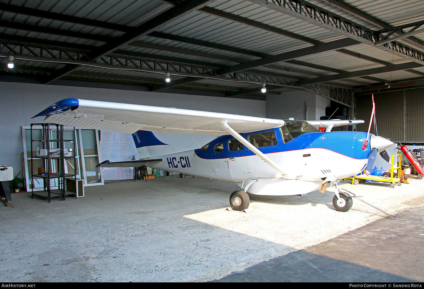Aircraft Photo of HC-CII | Cessna T206H Turbo Stationair TC ...