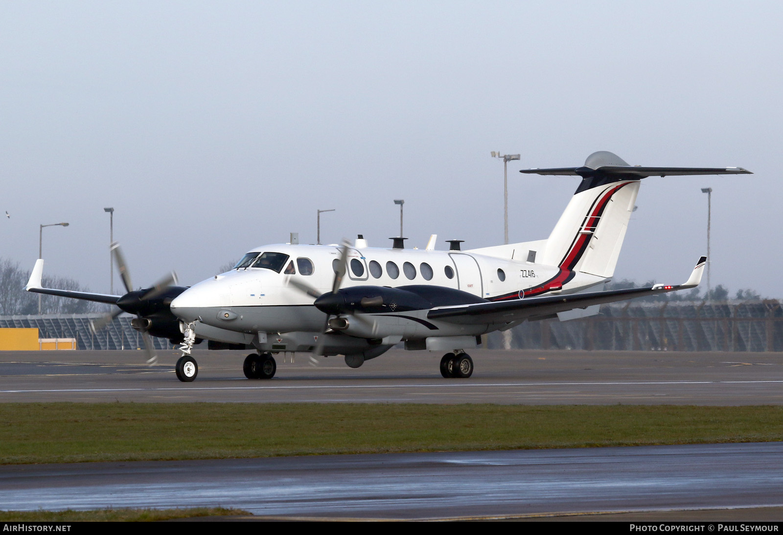 Aircraft Photo of ZZ416 | Hawker Beechcraft 350CER Shadow R1 (300C ...