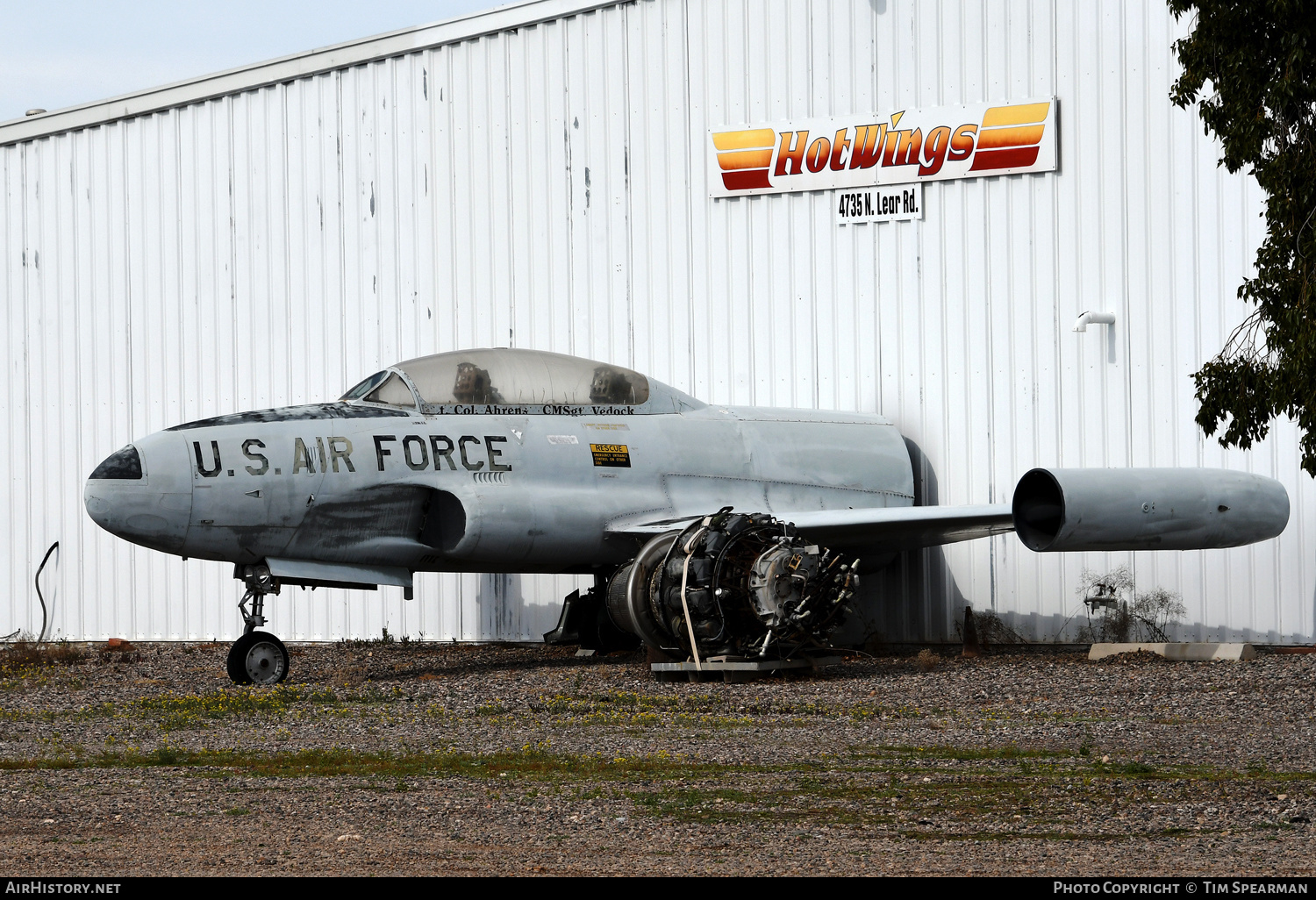 Aircraft Photo of 51-8708 | Lockheed T-33A | USA - Air Force ...