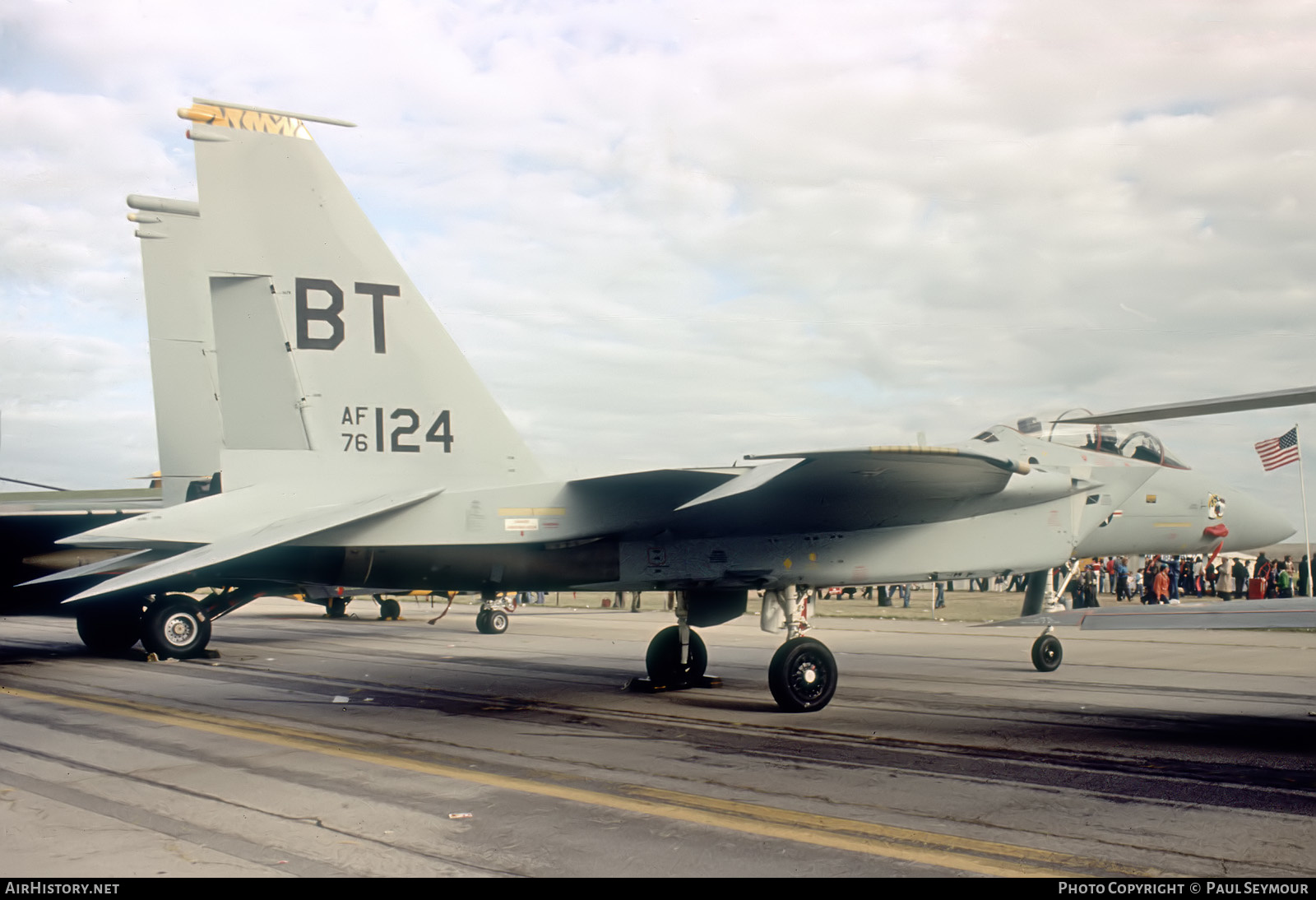 Aircraft Photo of 76-0124 / AF76-124 | McDonnell Douglas F-15B Eagle ...
