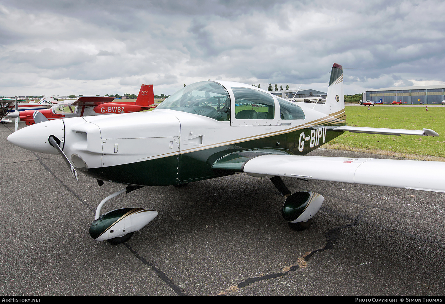 Aircraft Photo of G-BIPV | Gulfstream American AA-5B Tiger | AirHistory ...