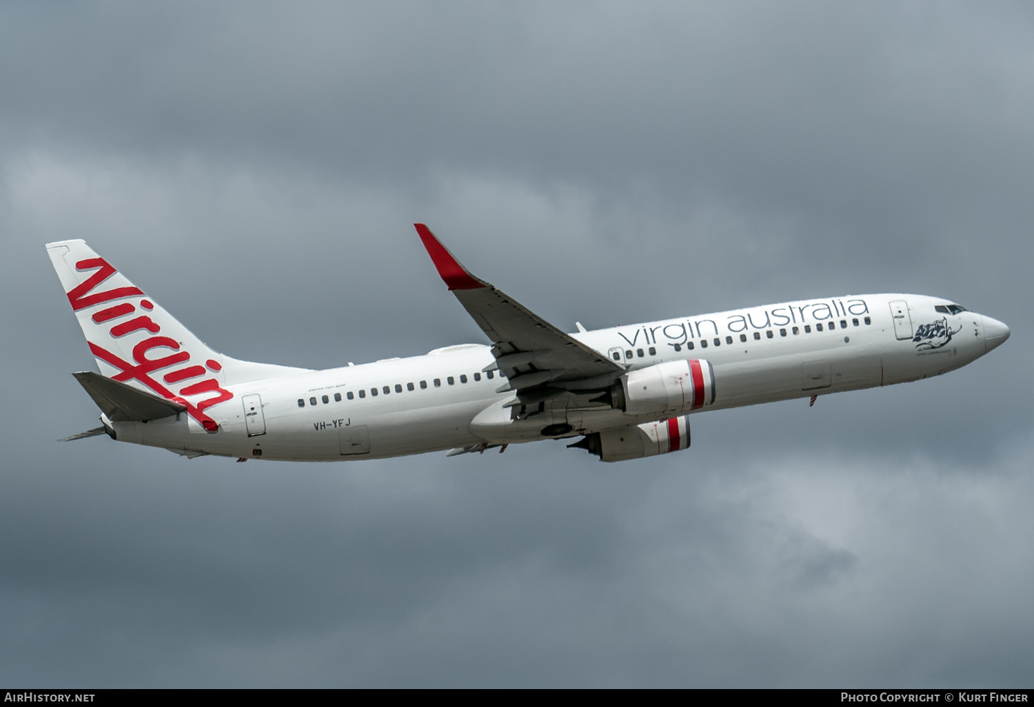Aircraft Photo of VH-YFJ | Boeing 737-8FE | Virgin Australia Airlines ...
