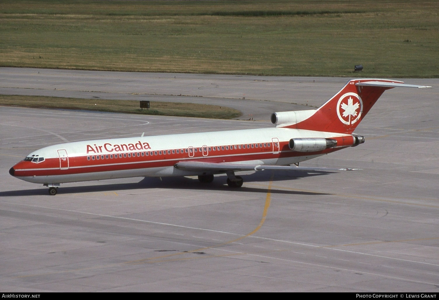 Aircraft Photo of C-GAAV | Boeing 727-233/Adv | Air Canada | AirHistory ...