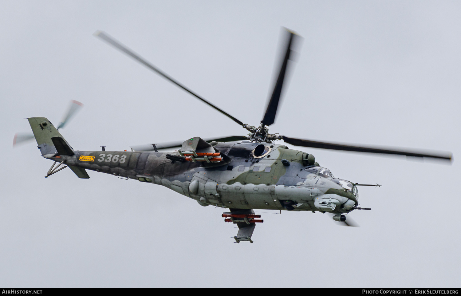 Aircraft Photo of 3368 | Mil Mi-35 | Czechia - Air Force | AirHistory ...