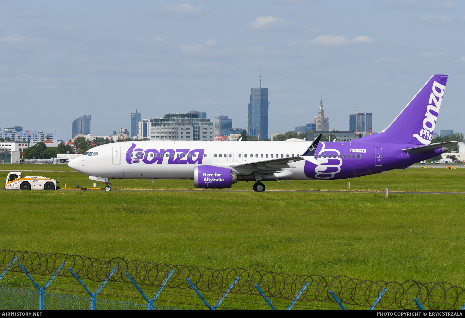 Aircraft Photo of SP-EXE | Boeing 737-8 Max 8 | Bonza Aviation ...