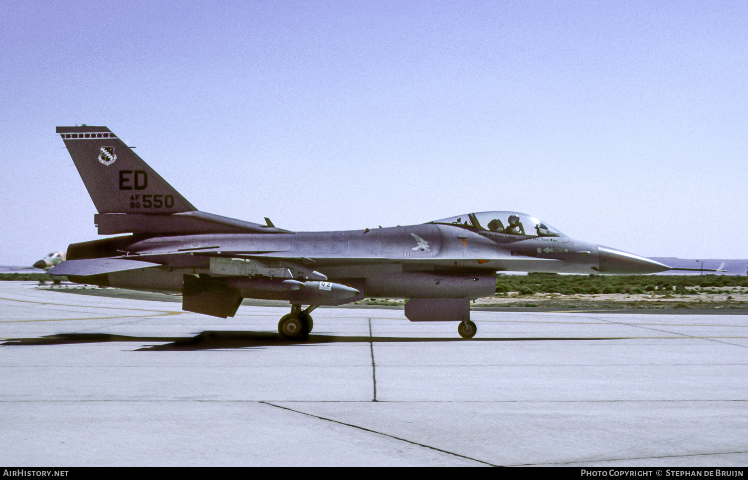 Aircraft Photo of 80-0550 / AF80-550 | General Dynamics F-16A/ADF ...