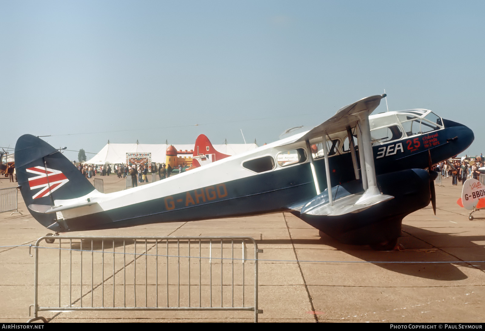 Aircraft Photo of G-AHGD | De Havilland D.H. 89A Dragon Rapide | BEA ...