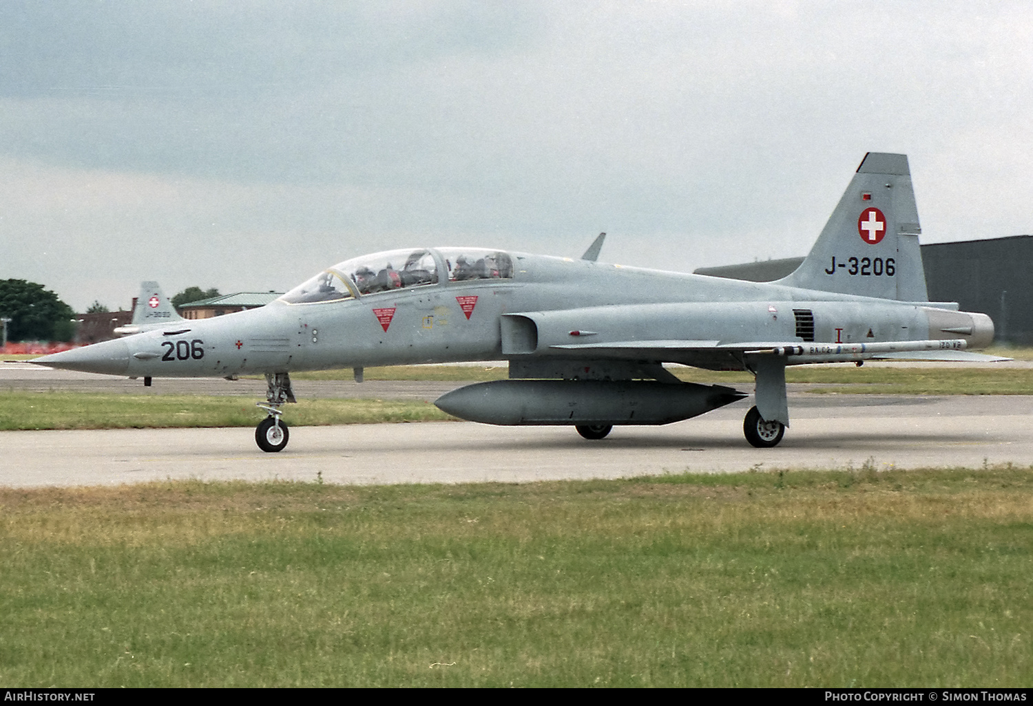 Aircraft Photo of J-3206 | Northrop F-5F Tiger II | Switzerland - Air Force | AirHistory.net #576604