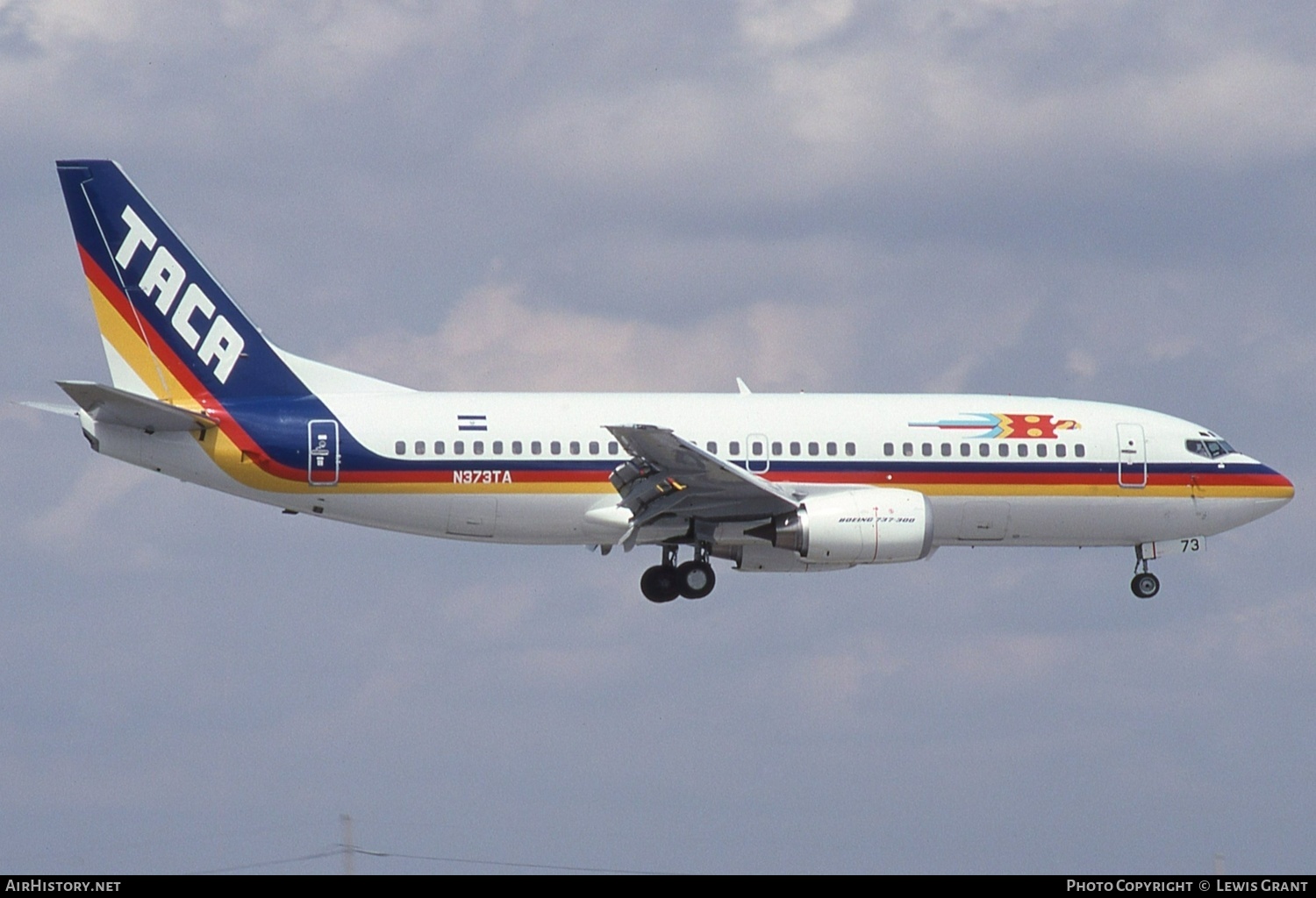 Aircraft Photo of N373TA | Boeing 737-3Q8 | TACA - Transportes Aéreos ...