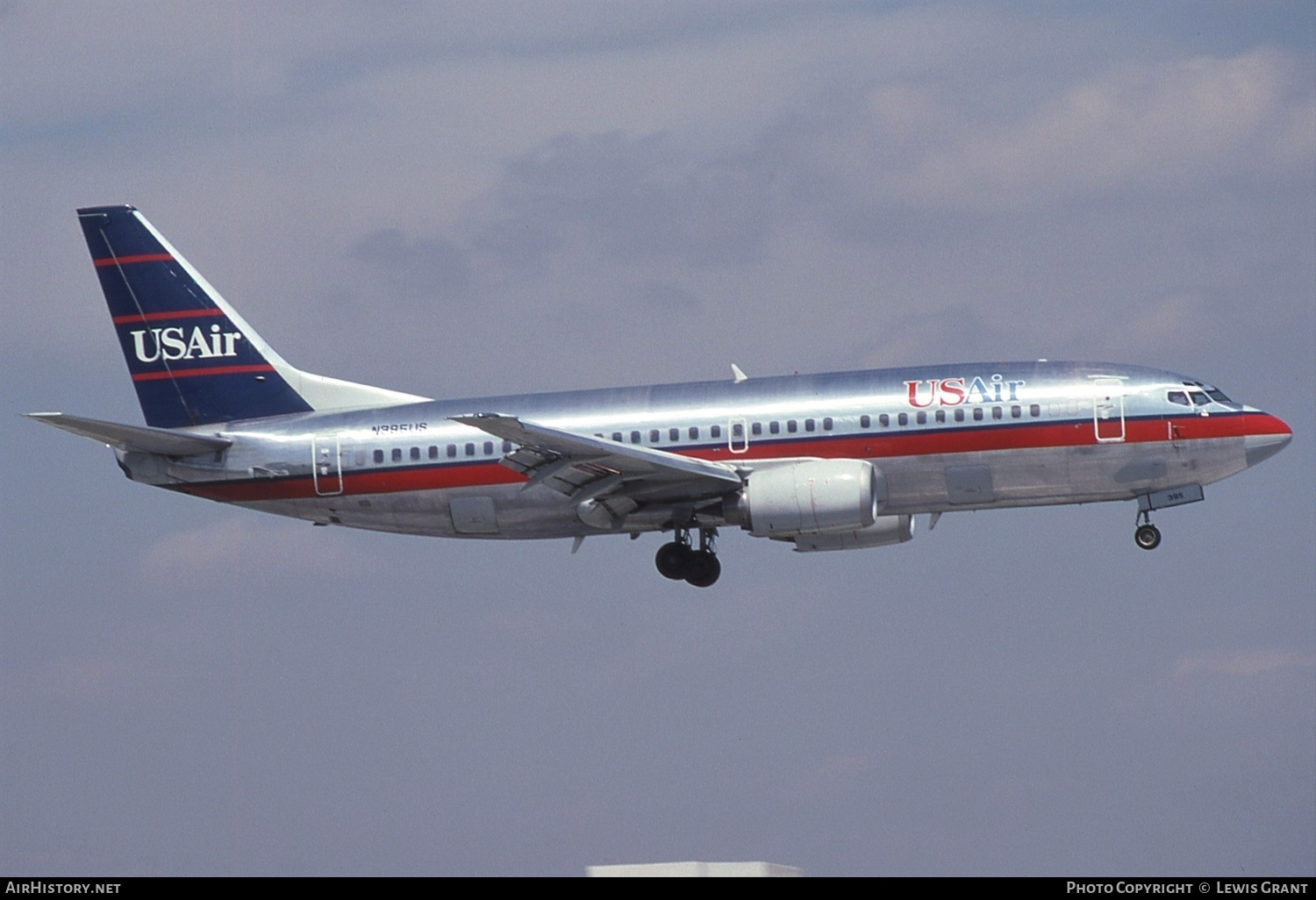 Aircraft Photo of N395US | Boeing 737-3B7 | USAir | AirHistory.net #578192