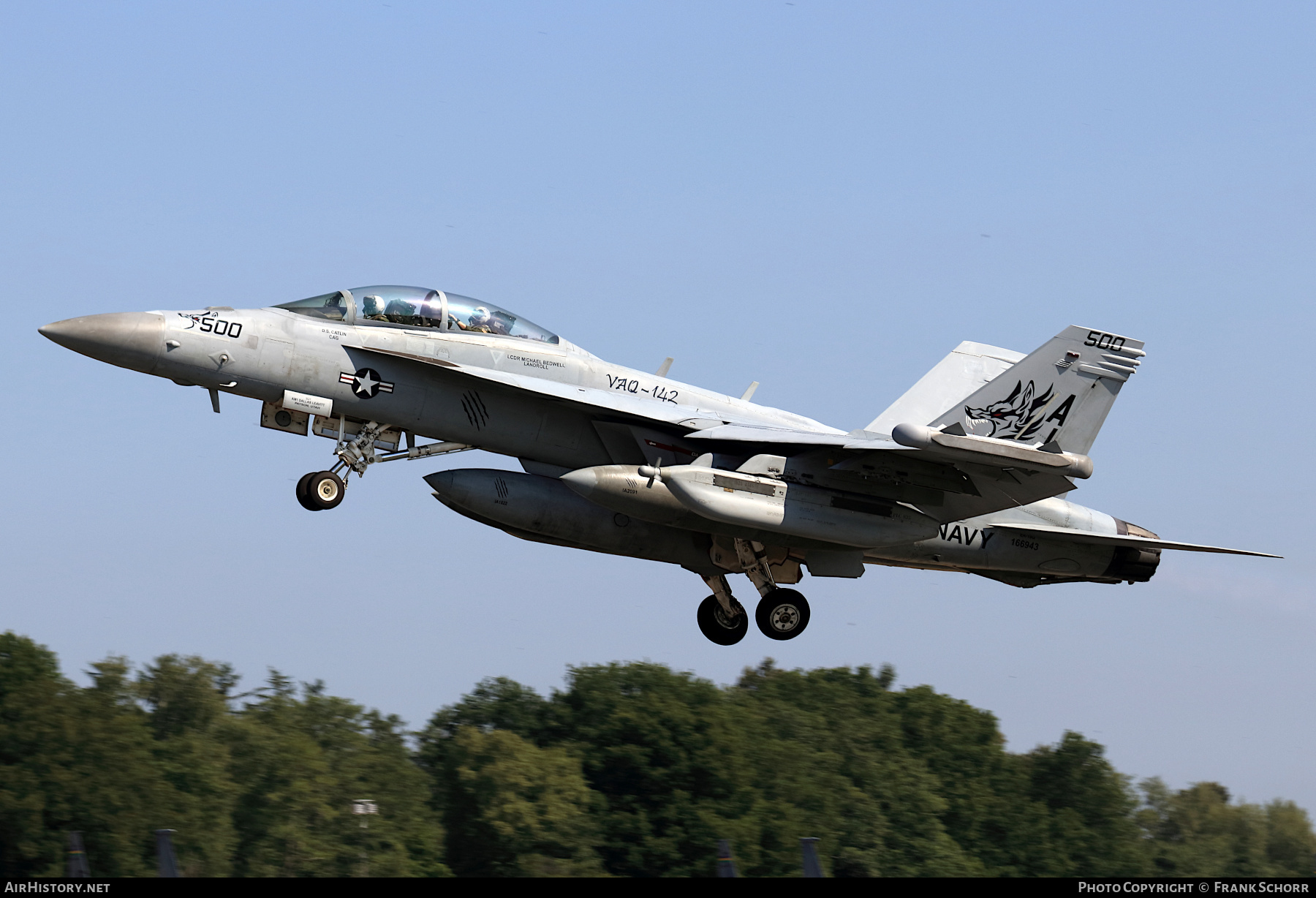 Aircraft Photo of 166943 | Boeing EA-18G Growler | USA - Navy | AirHistory.net #578427
