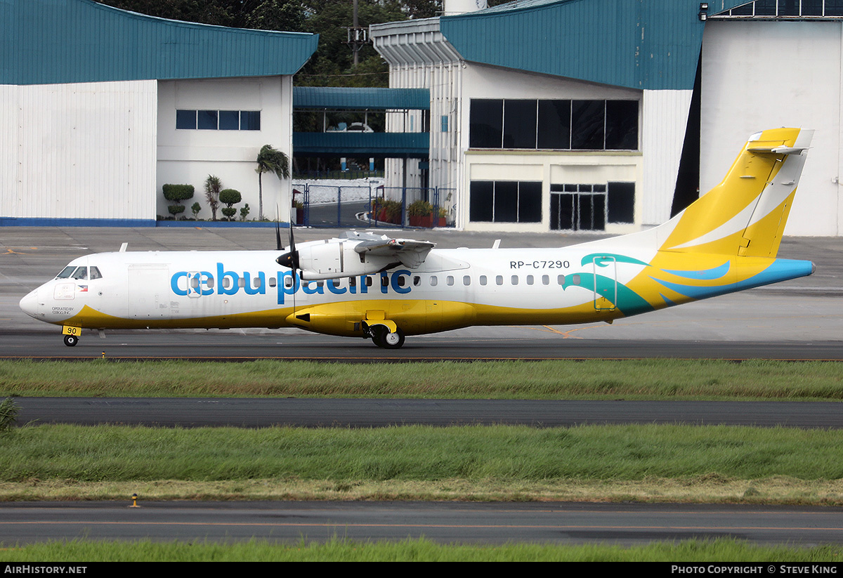 Aircraft Photo of RP-C7290 | ATR ATR-72-600 (ATR-72-212A) | Cebu ...