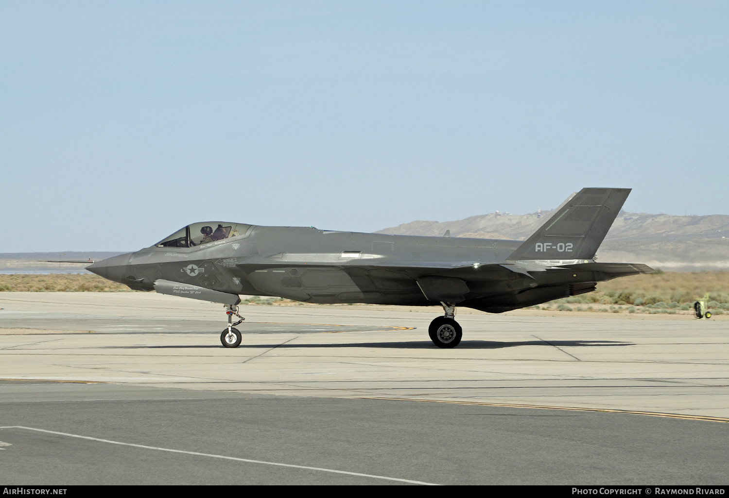 Aircraft Photo of AF-02 | Lockheed Martin F-35A Lightning II | USA - Air Force | AirHistory.net ...