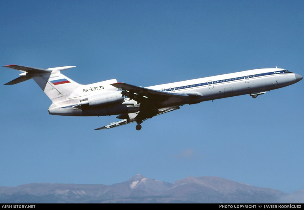 Aircraft Photo of RA-85733 | Tupolev Tu-154M | Aeroflot | AirHistory ...