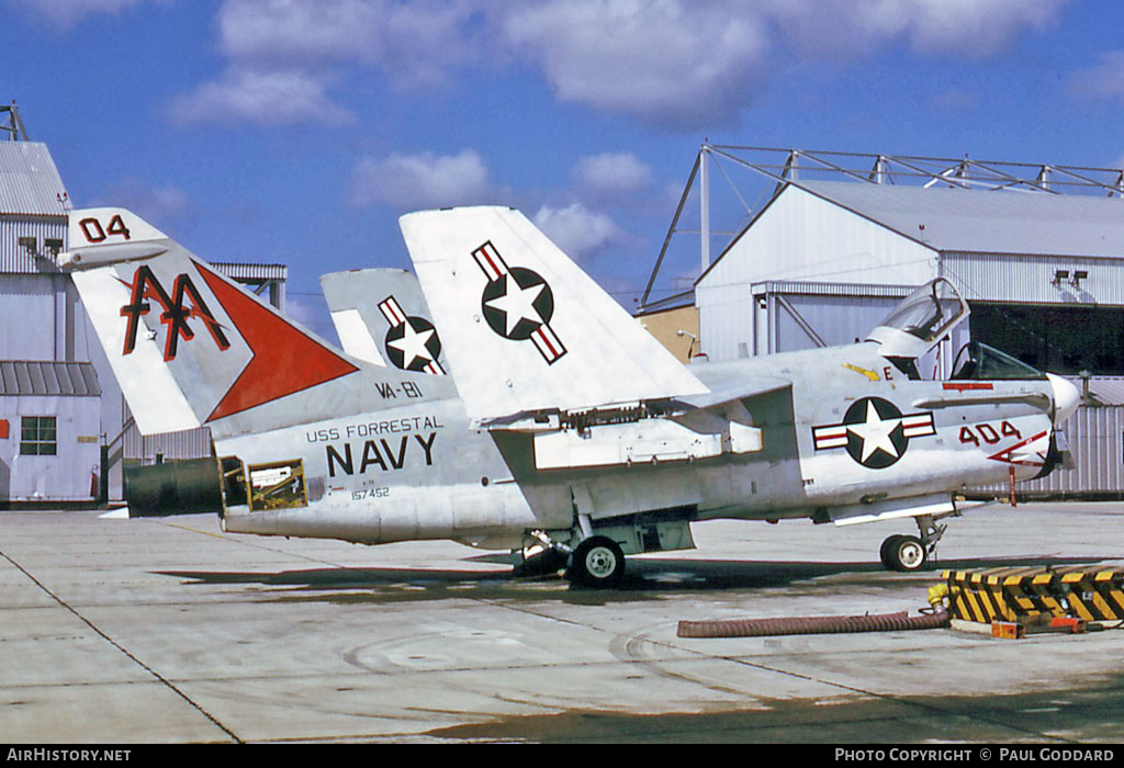 Aircraft Photo of 157452 | LTV A-7E Corsair II | USA - Navy ...