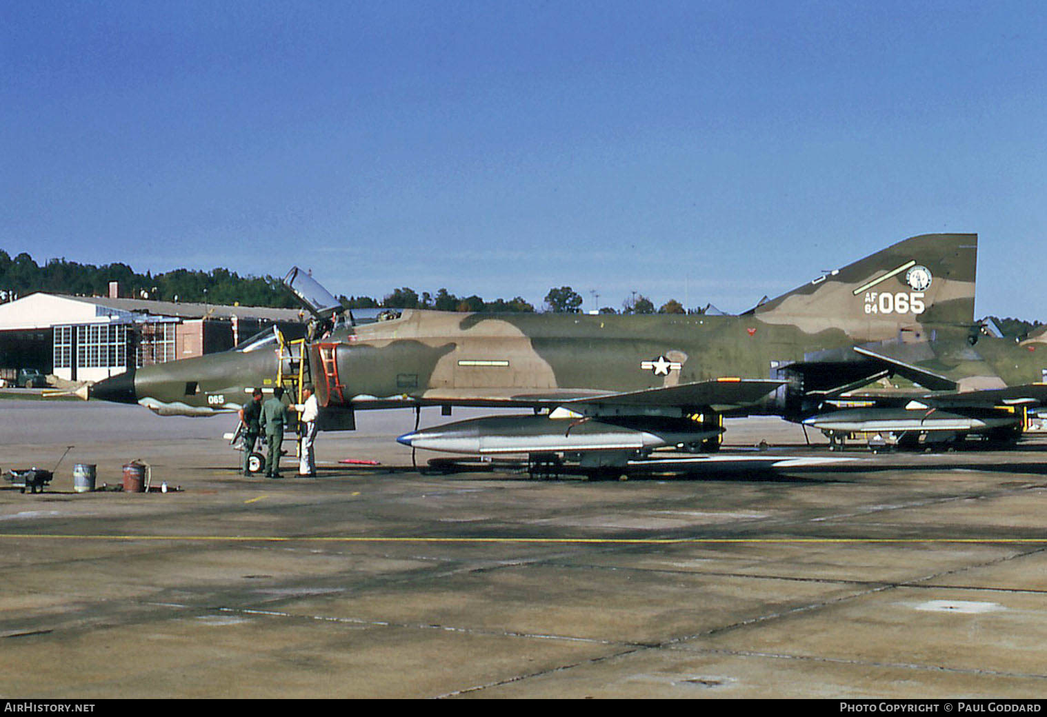Aircraft Photo Of 64 1065 Af64 065 Mcdonnell Douglas Rf 4c Phantom