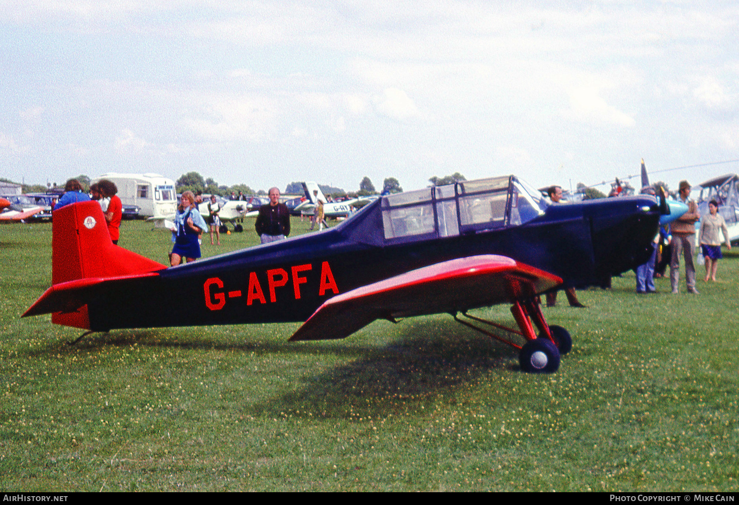Aircraft Photo of G-APFA | Druine D-52 Turbi | AirHistory.net #586879