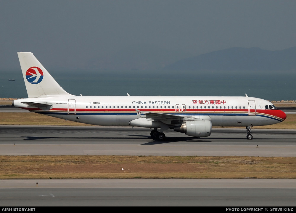 Aircraft Photo of B-6802 | Airbus A320-214 | China Eastern Airlines ...