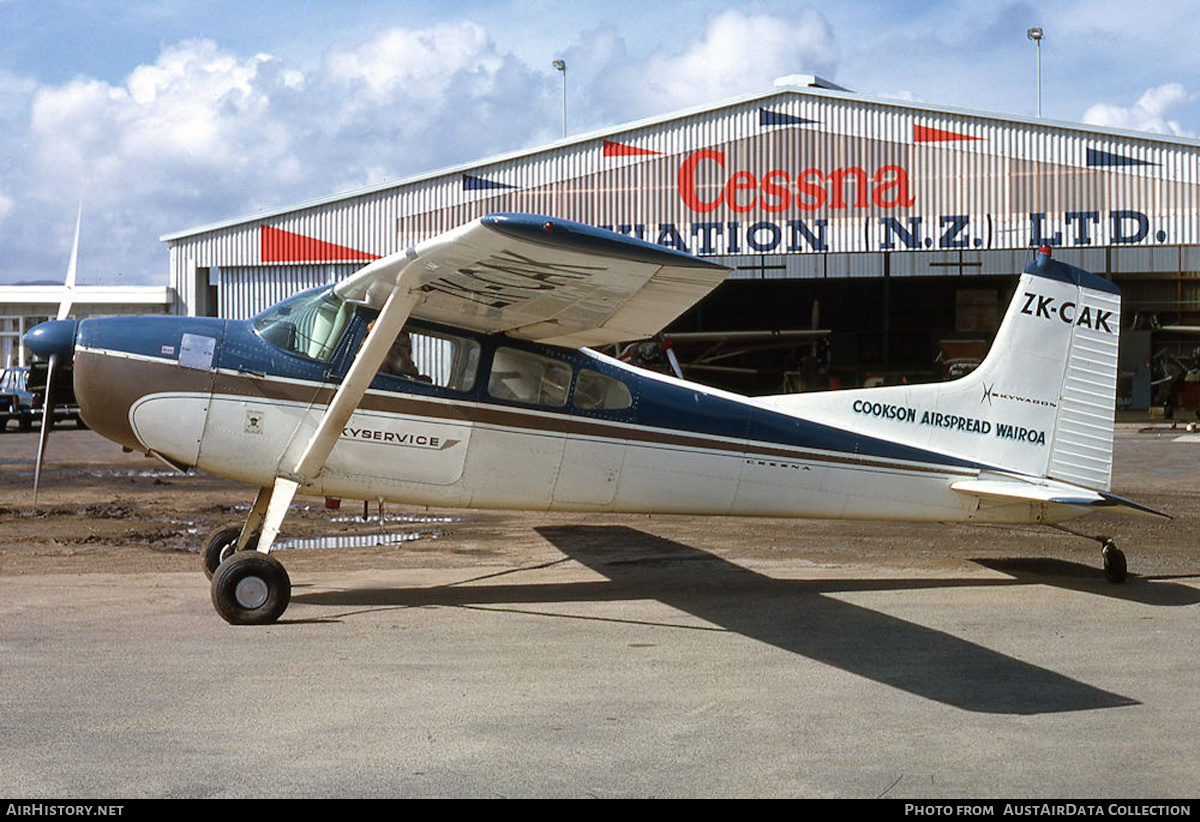 Aircraft Photo of ZK-CAK | Cessna 185 Skywagon | Cookson Airspread ...
