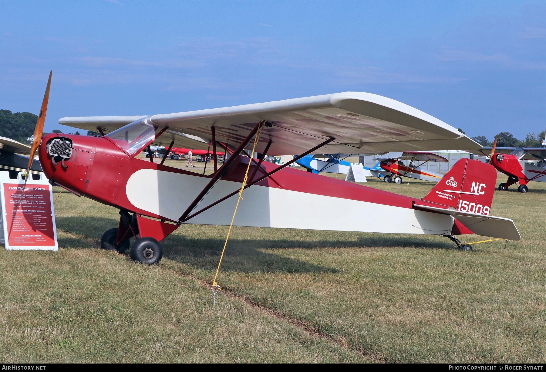 Aircraft Photo of N10059 / NC15009 | Taylor E-2 Cub | AirHistory.net ...