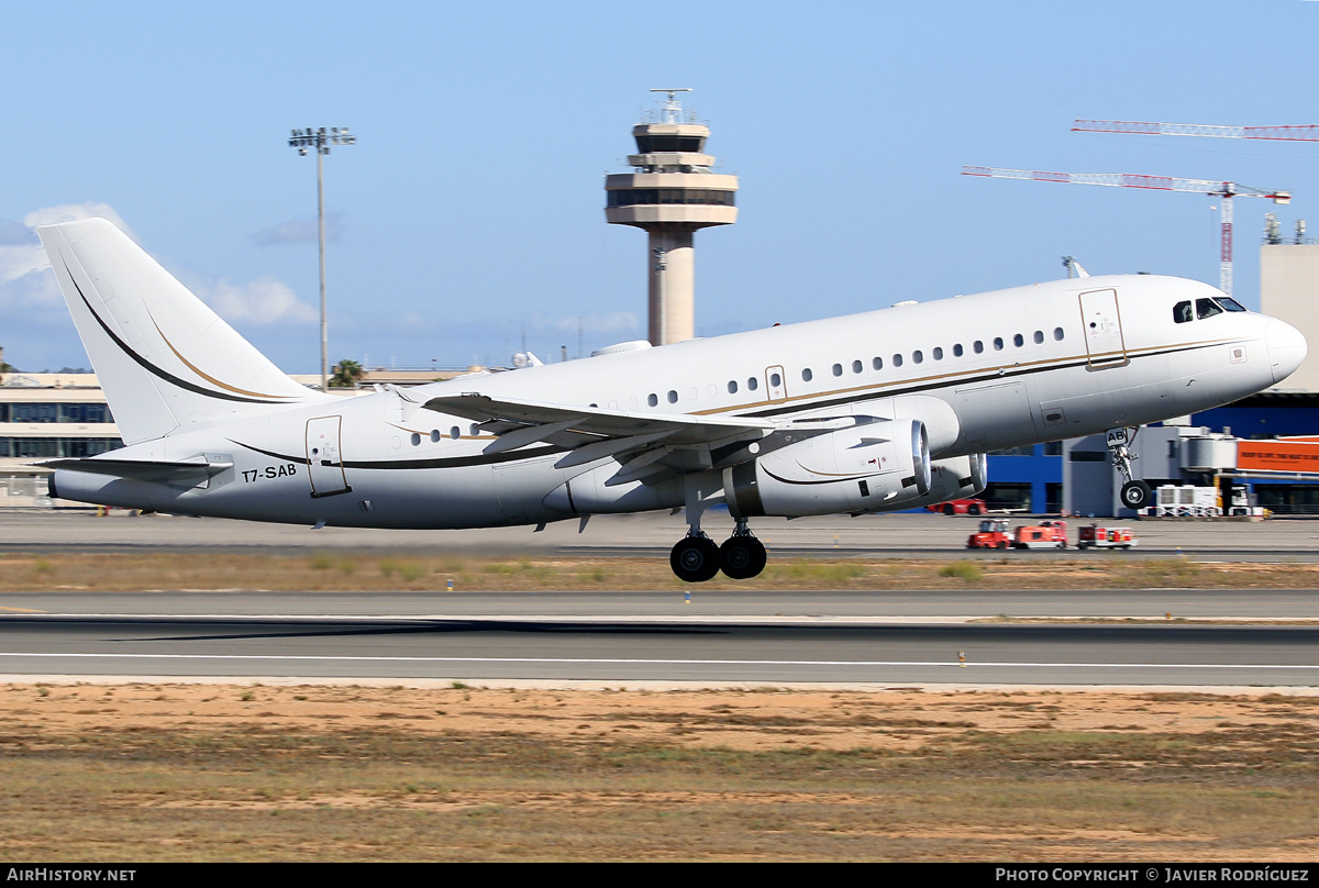 Aircraft Photo of T7-SAB | Airbus ACJ319 (A319-133/CJ) | AirHistory.net #593262