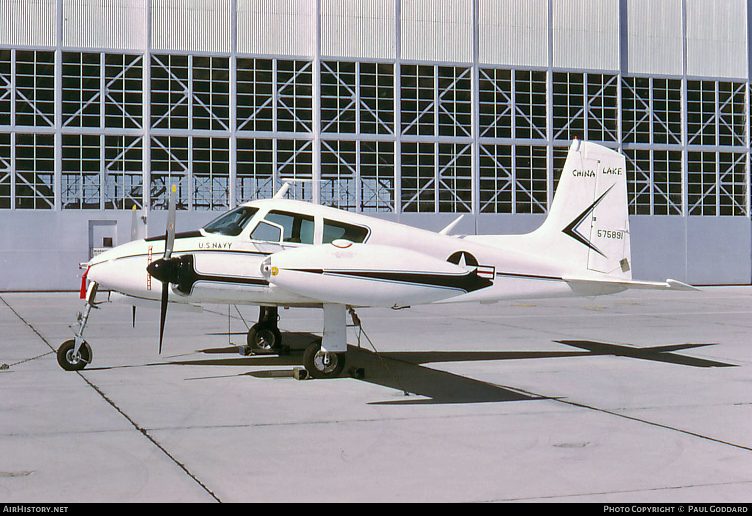 Aircraft Photo of 575891 | Cessna U-3A Blue Canoe (310A/L-27A) | USA ...