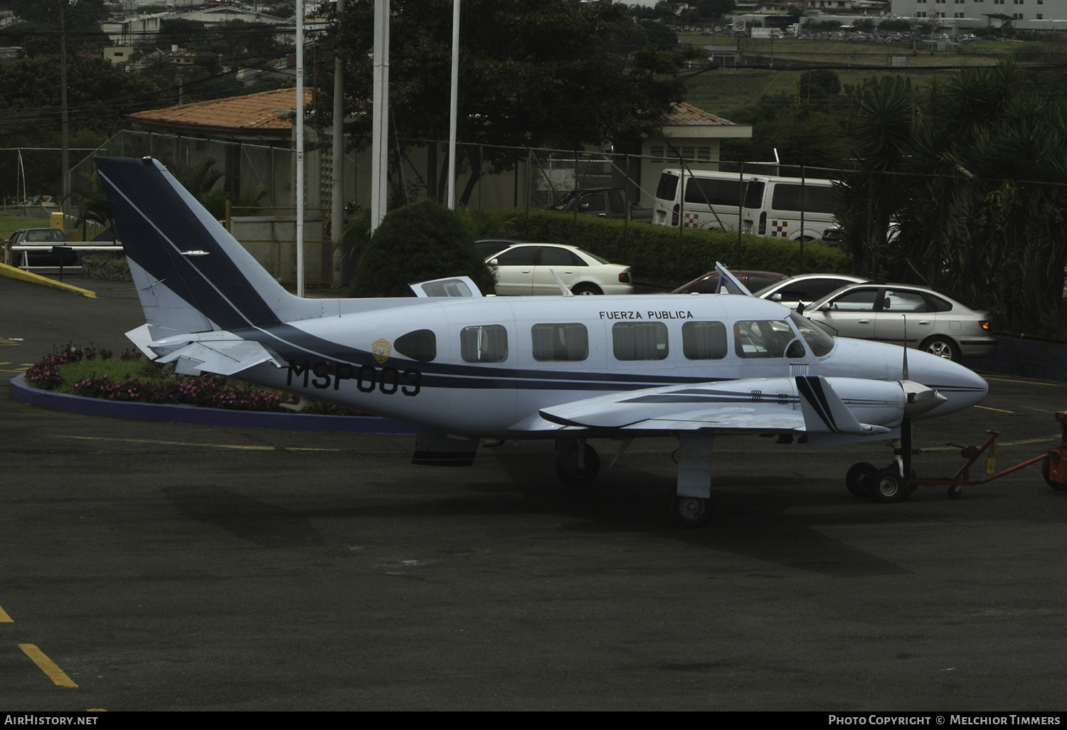 Aircraft Photo of MSP003 | AICSA PA-31-350 Chieftain | Costa Rica - Fuerza Pública | AirHistory ...