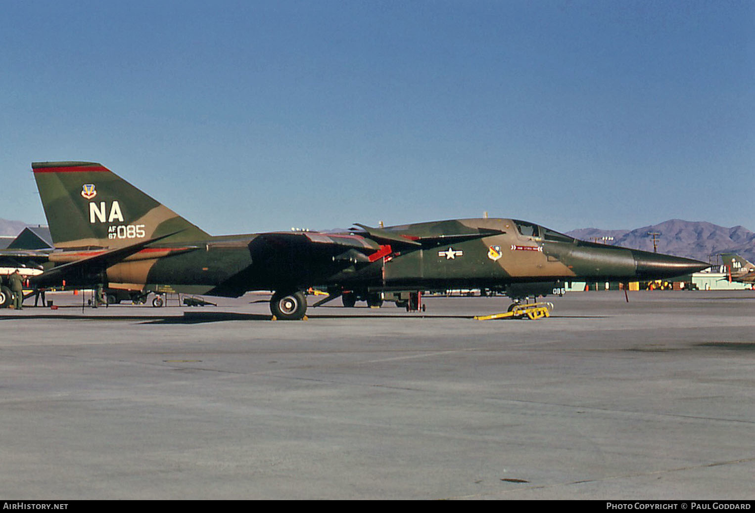 Aircraft Photo of 67-0085 / AF67-085 | General Dynamics F-111A Aardvark | USA - Air Force ...