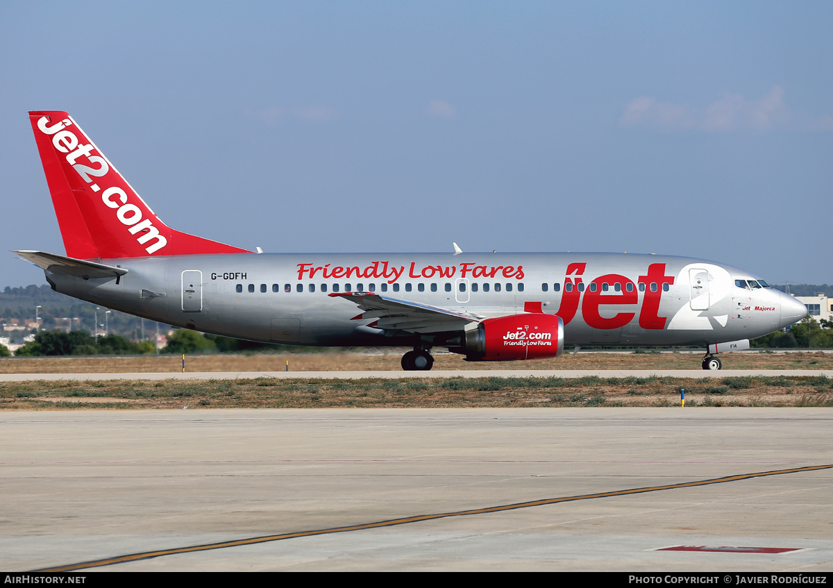 Aircraft Photo of G-GDFH | Boeing 737-3Y5 | Jet2 | AirHistory.net #602001