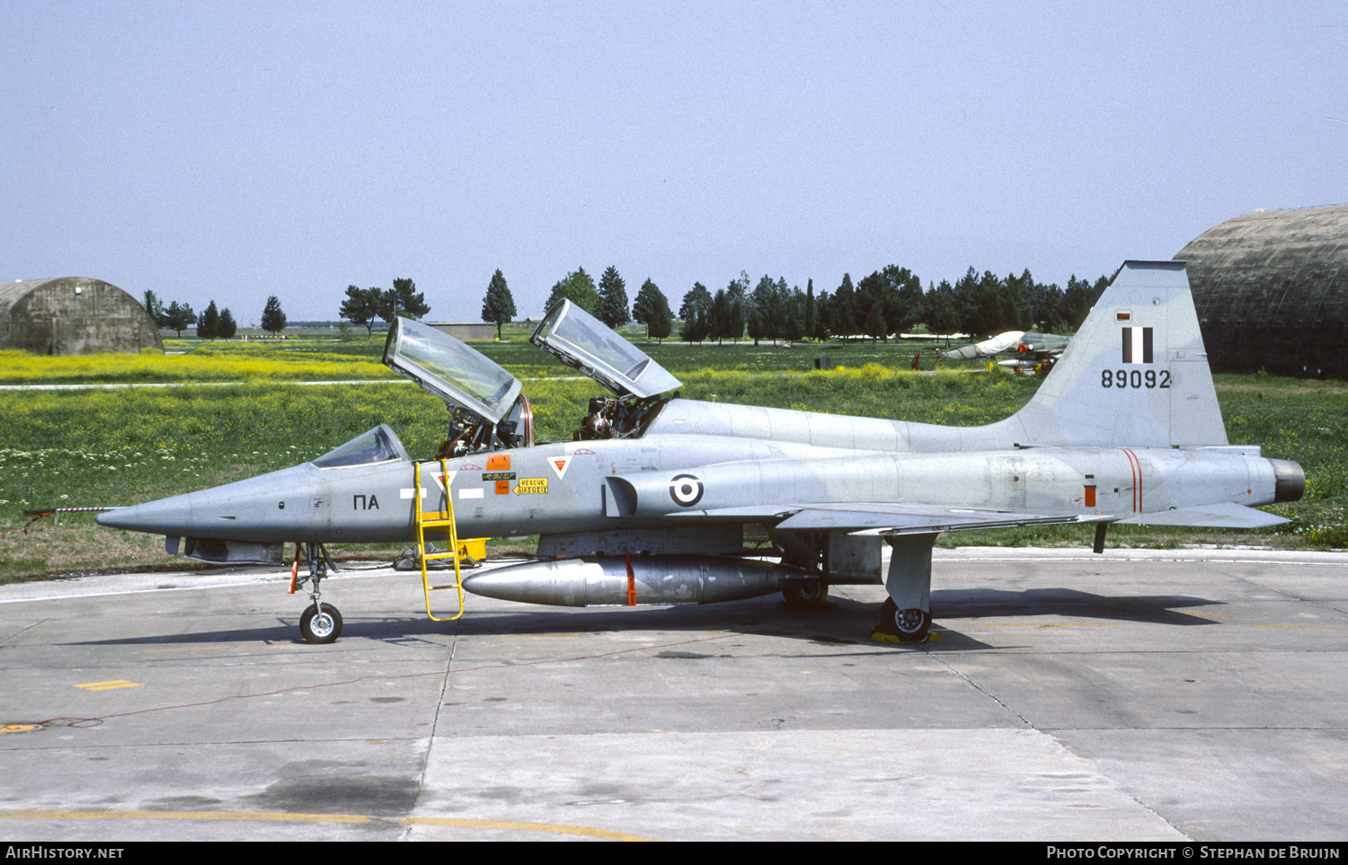 Aircraft Photo of 89092 | Northrop F-5B Freedom Fighter | Greece - Air Force | AirHistory.net ...