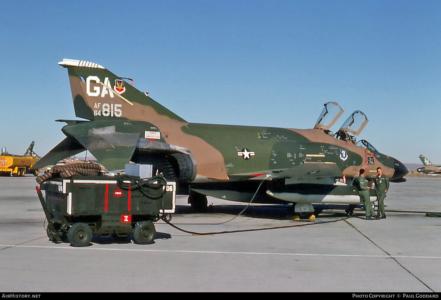 Aircraft Photo Of 64 0815 Af64 815 Mcdonnell F 4c Phantom Ii Usa