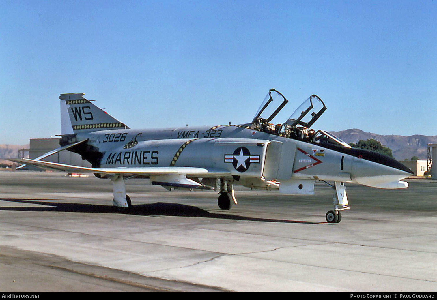 Aircraft Photo Of 153026 3026 Mcdonnell Douglas F 4n Phantom Ii