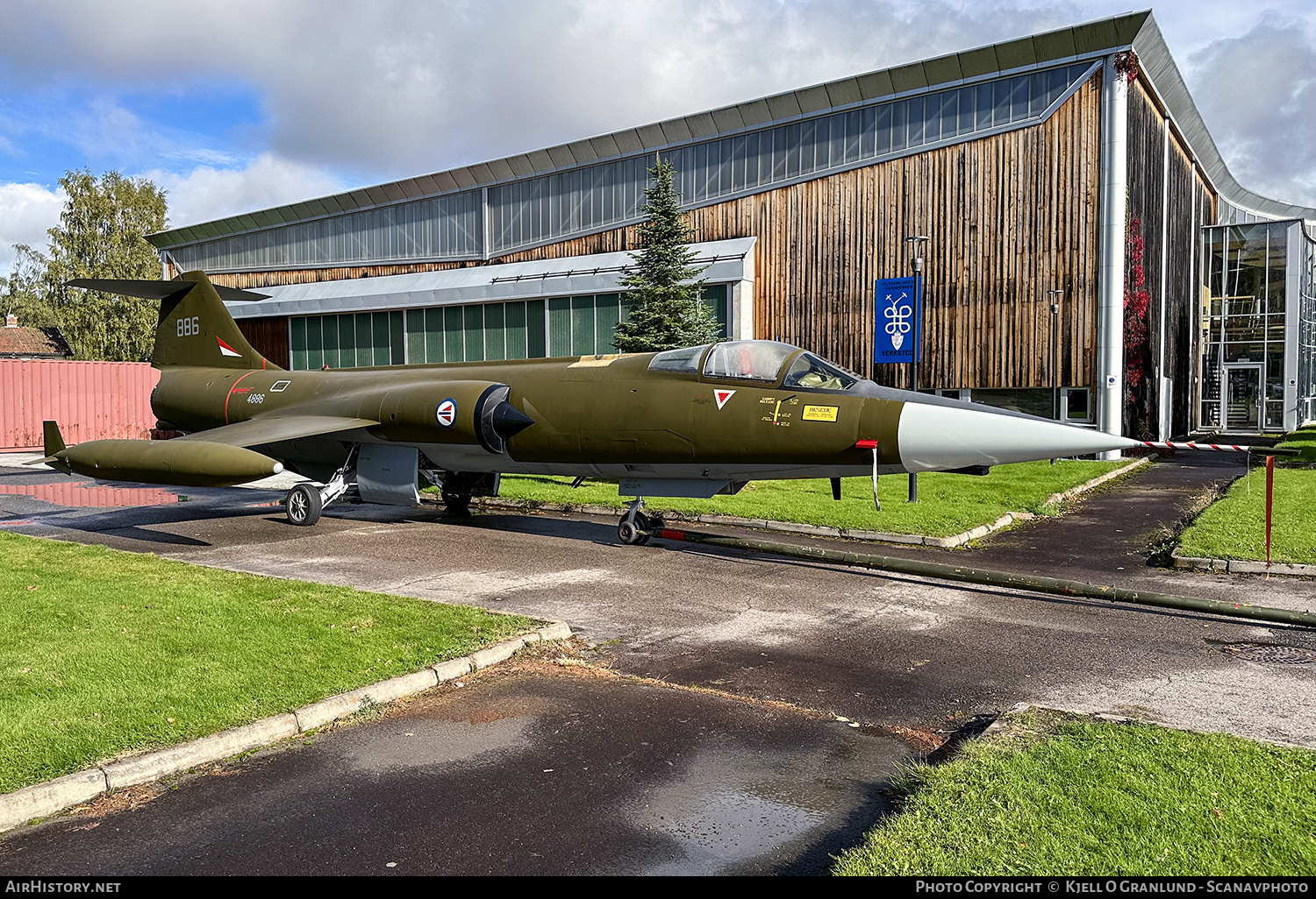 Aircraft Photo of 886 / 4886 | Lockheed CF-104 Starfighter | Norway ...