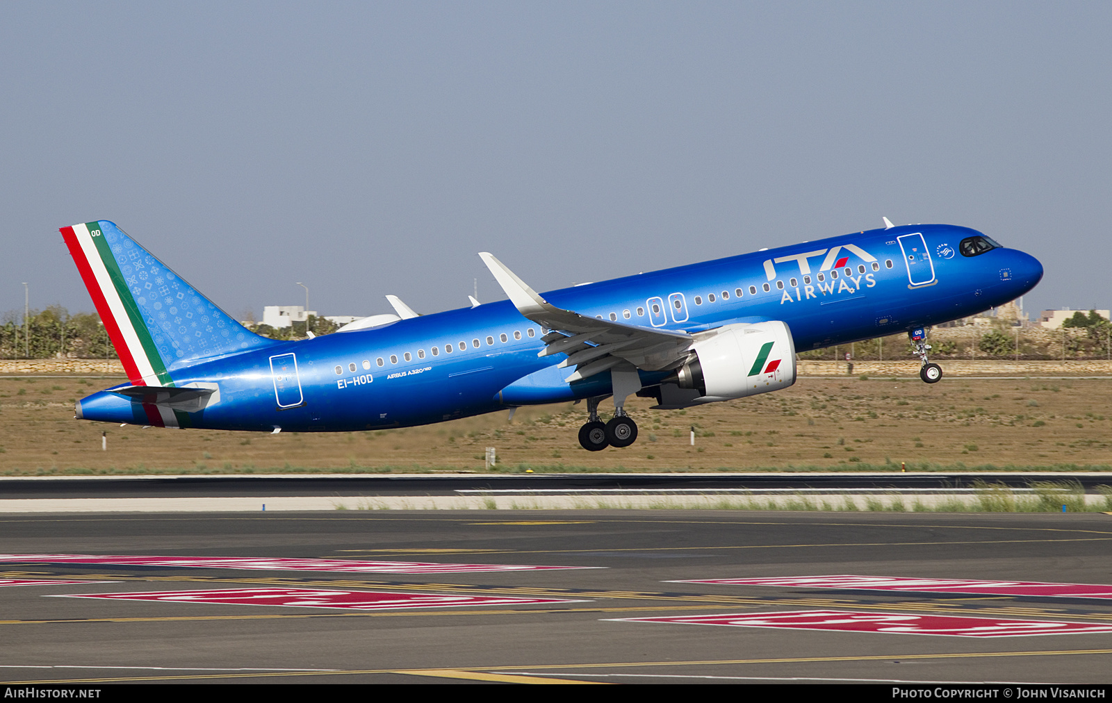 Aircraft Photo of EI-HOD | Airbus A320-272N | ITA Airways | AirHistory.net #606261