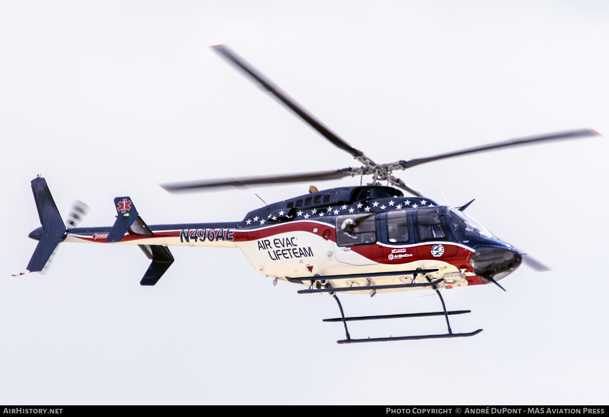 Aircraft Photo of N496AE | Bell 407 | Air Evac Lifeteam | AirHistory ...