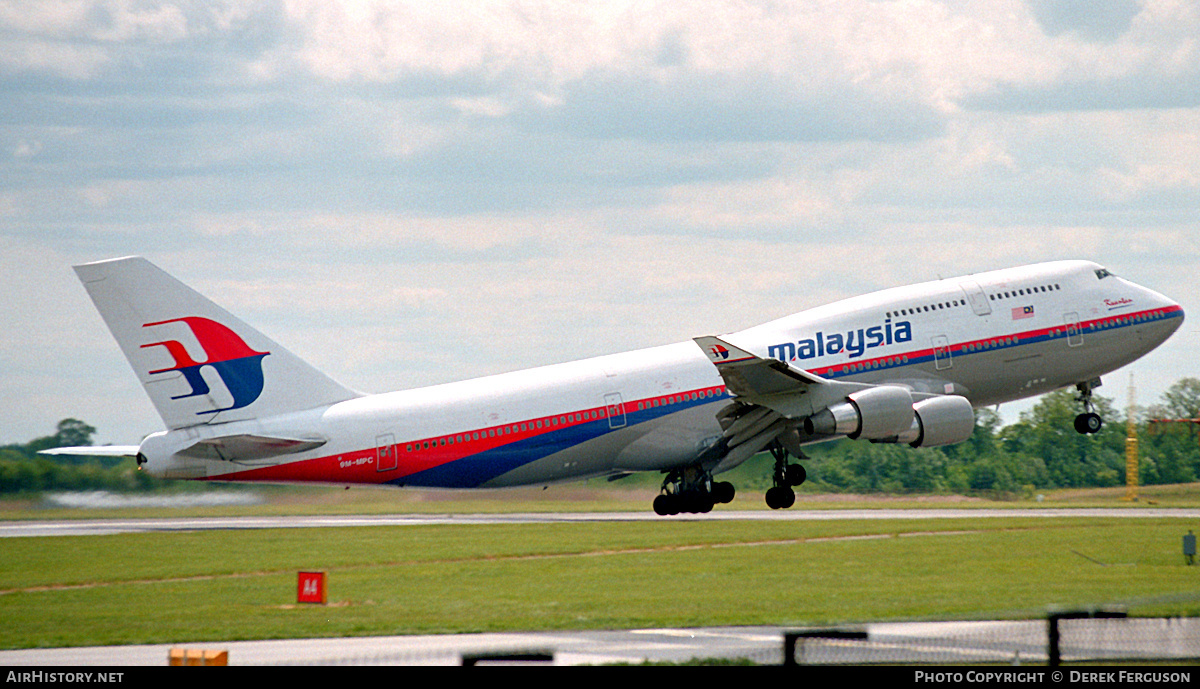 Aircraft Photo of 9M-MPC | Boeing 747-4H6 | Malaysia Airlines ...