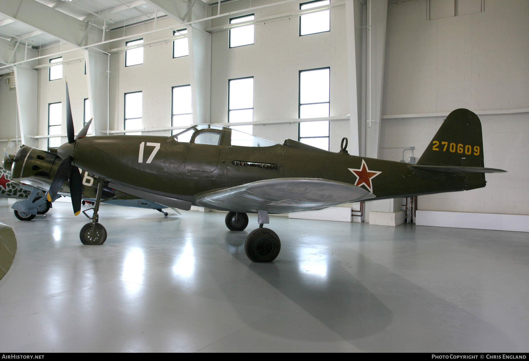 Aircraft Photo of 270609 | Bell P-63C Kingcobra | Soviet Union - Air Force | AirHistory.net #610487
