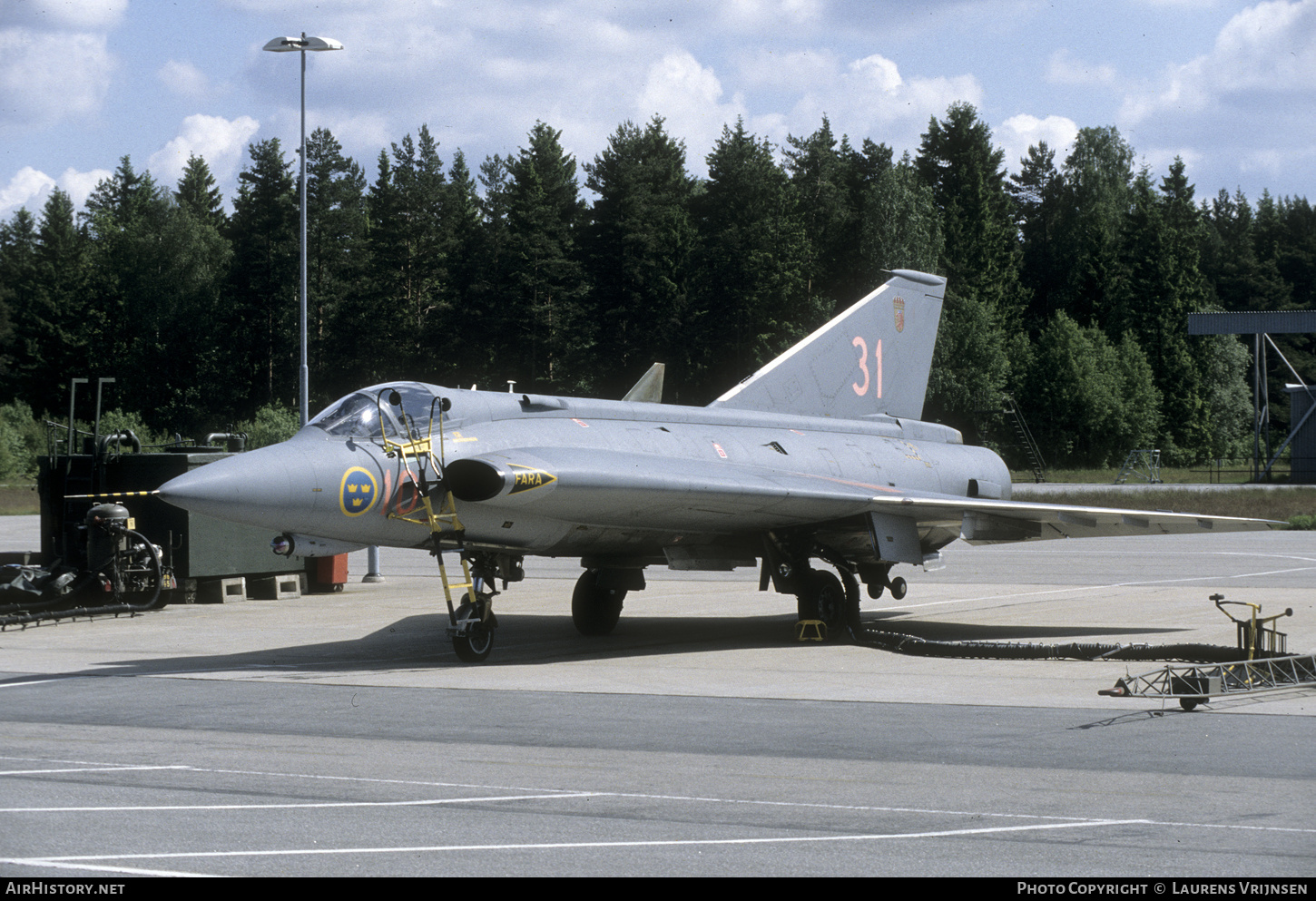 Aircraft Photo of 35531 | Saab J35J Draken | Sweden - Air Force ...