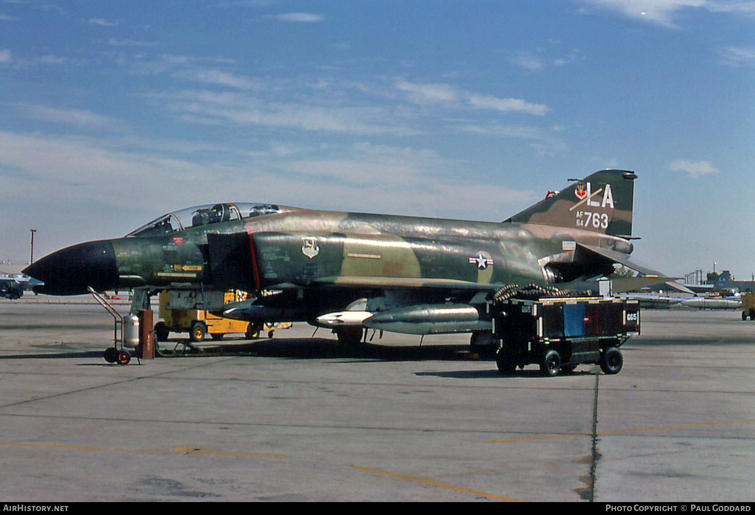 Aircraft Photo Of 64 0763 Af64 763 Mcdonnell F 4c Phantom Ii Usa