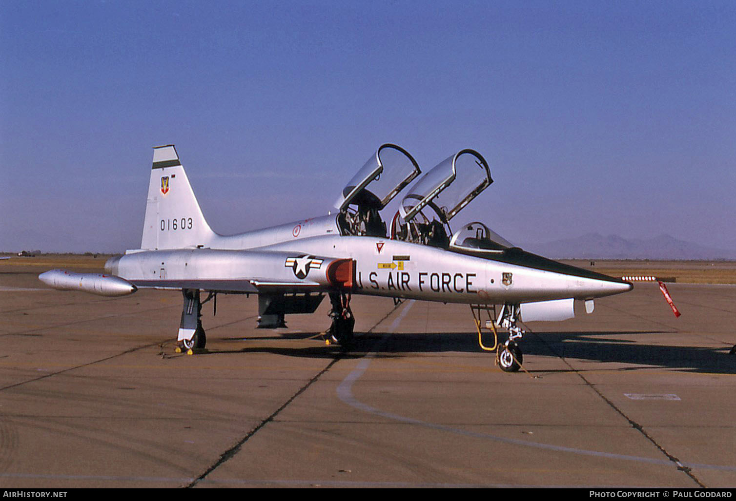 Aircraft Photo of 73-1603 / 01603 | Northrop F-5B Freedom Fighter | USA ...