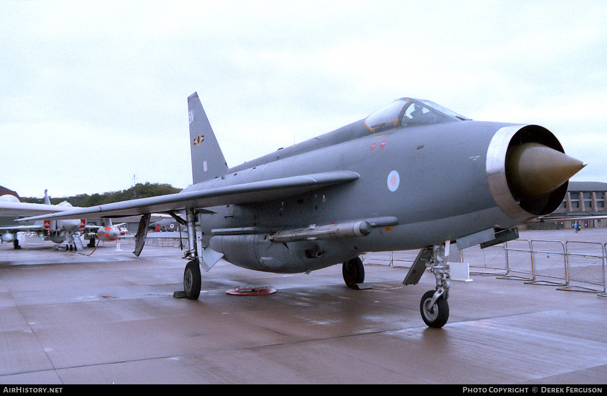 Aircraft Photo of XS919 | English Electric Lightning F6 | UK - Air ...