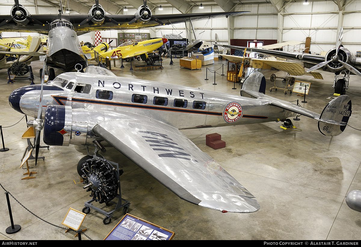 Aircraft Photo of NC14262 | Lockheed 10-A Electra | Northwest Airlines ...