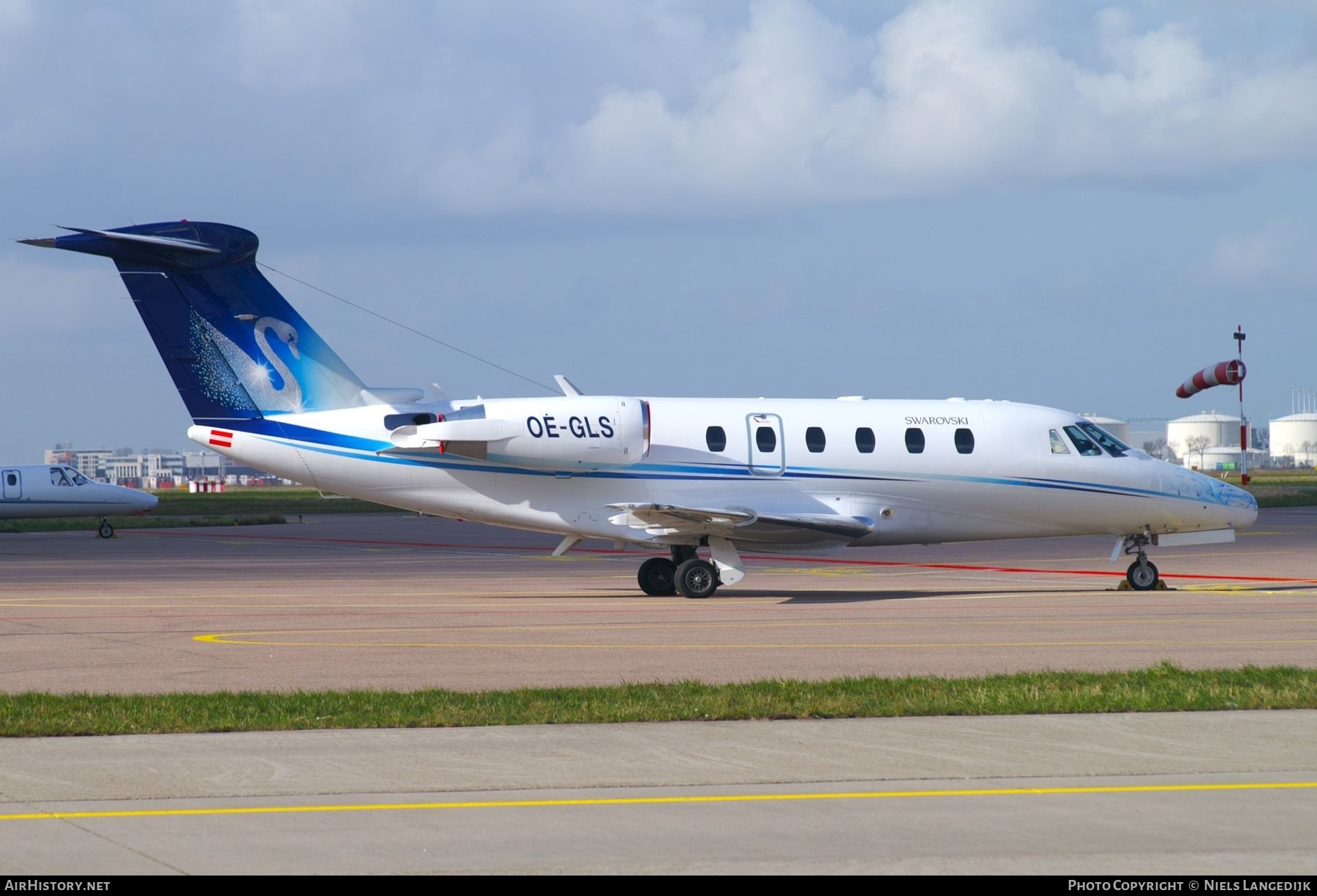 Aircraft Photo of OE-GLS | Cessna 650 Citation VII | Swarovski ...