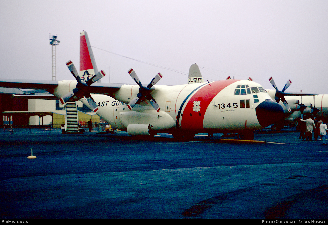 Aircraft Photo of 1345 | Lockheed HC-130B Hercules (L-282) | USA - Coast Guard | AirHistory.net ...