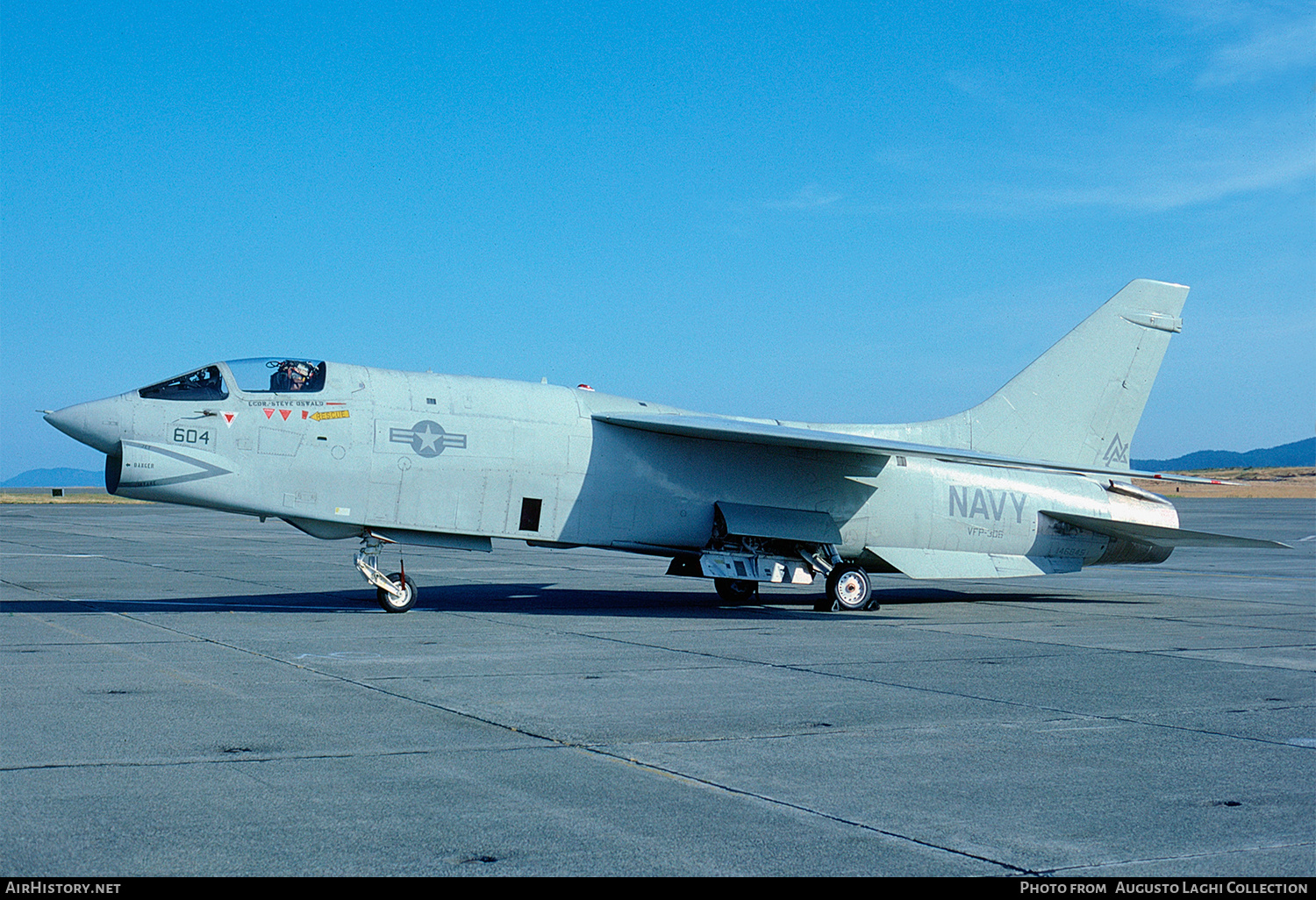 Aircraft Photo of 146845 | Vought RF-8G Crusader | USA - Navy ...