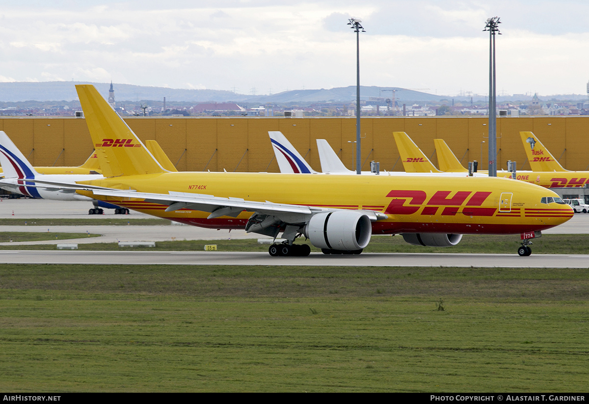 Aircraft Photo of N774CK | Boeing 777-F | DHL International ...