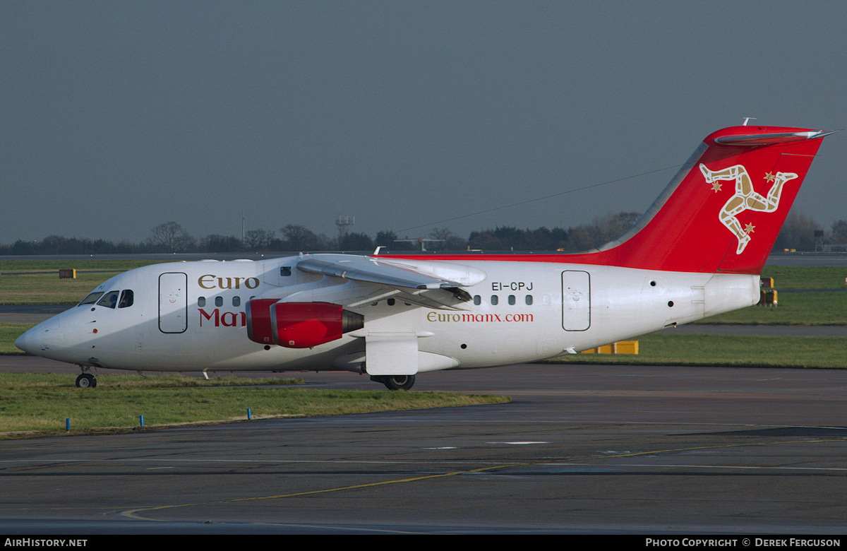 Aircraft Photo of EI-CPJ | British Aerospace Avro 146-RJ70 | EuroManx ...
