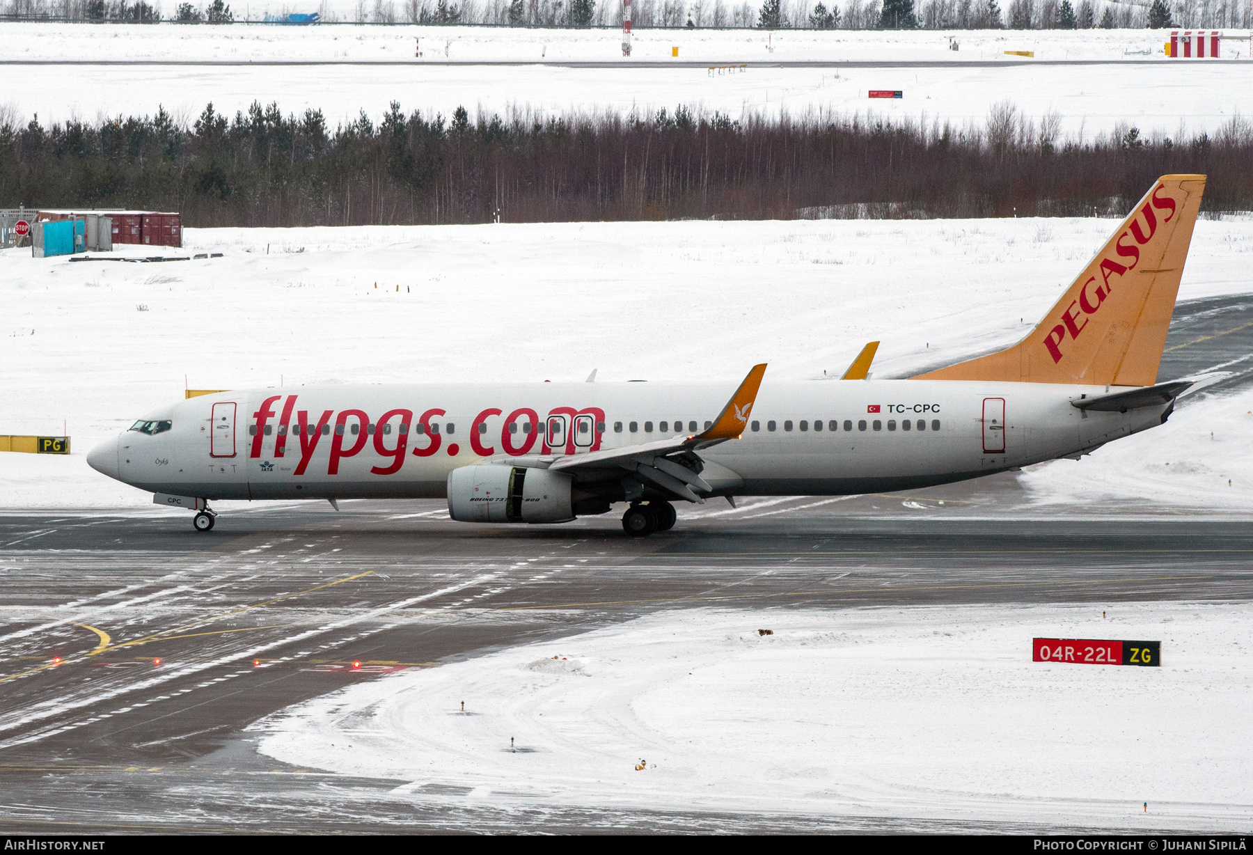 Aircraft Photo of TC-CPC | Boeing 737-82R | Pegasus Airlines ...