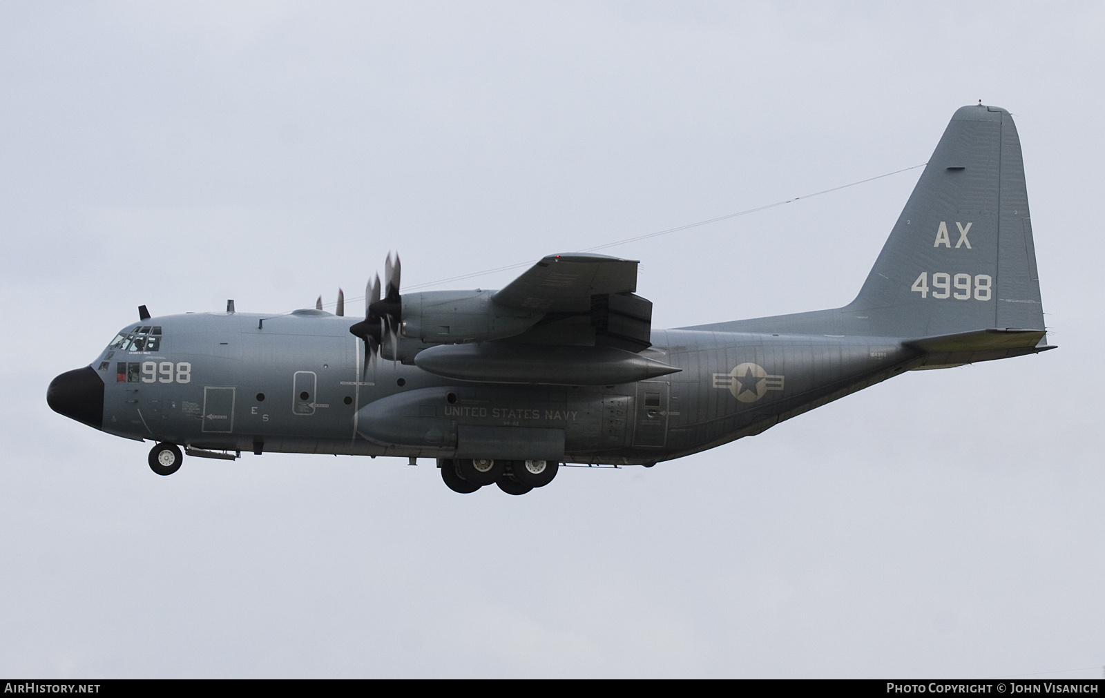 Aircraft Photo of 164998 / 4998 | Lockheed C-130T Hercules (L-382 ...